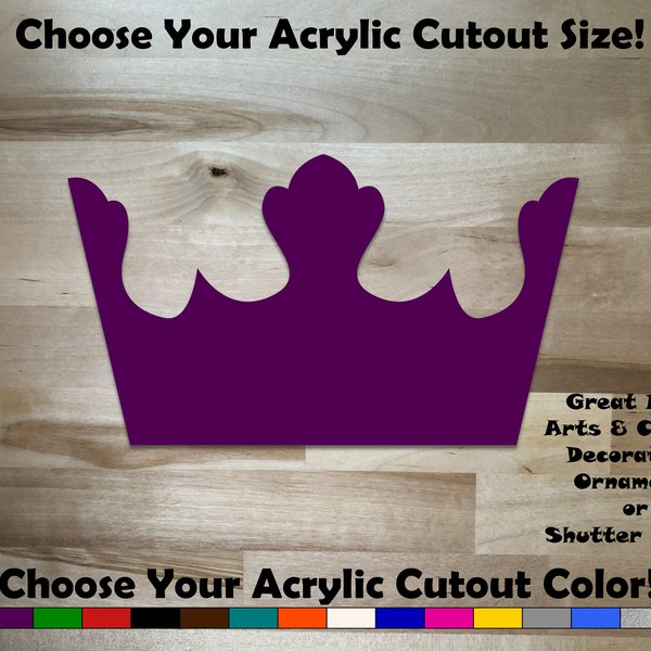 Crown Cutout - Etsy