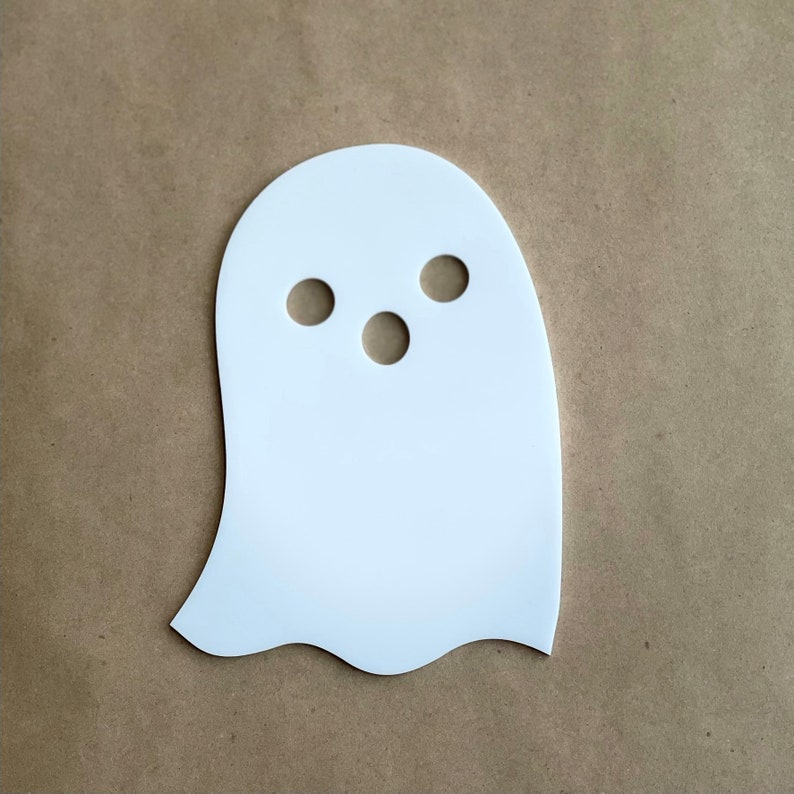 Spooky Ghost Shape Acrylic Cutout Halloween Blanks - Etsy