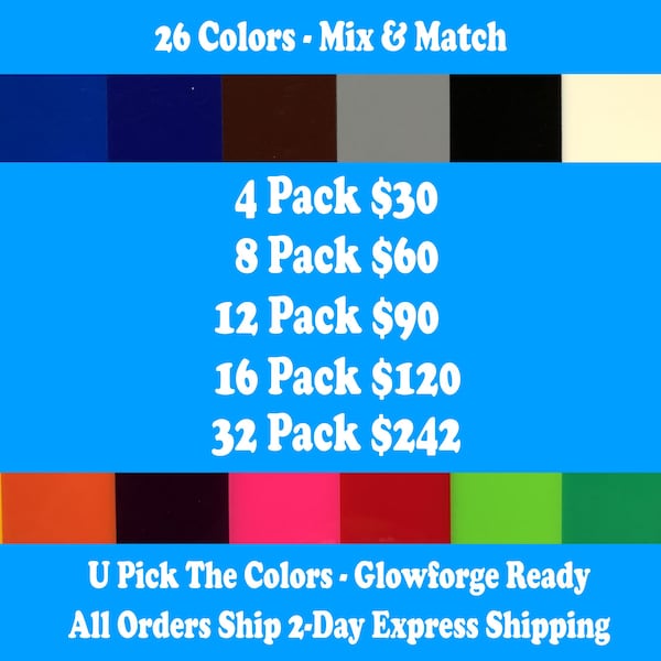 Acrylic Sheet Craft - Etsy