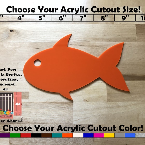 Fish Wood Cutout - Etsy