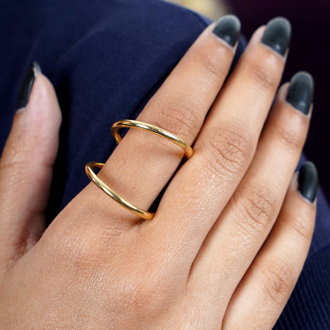 Thumb Splint Ring925 Sterling Silver Ringknuckle Ringsplint - Etsy