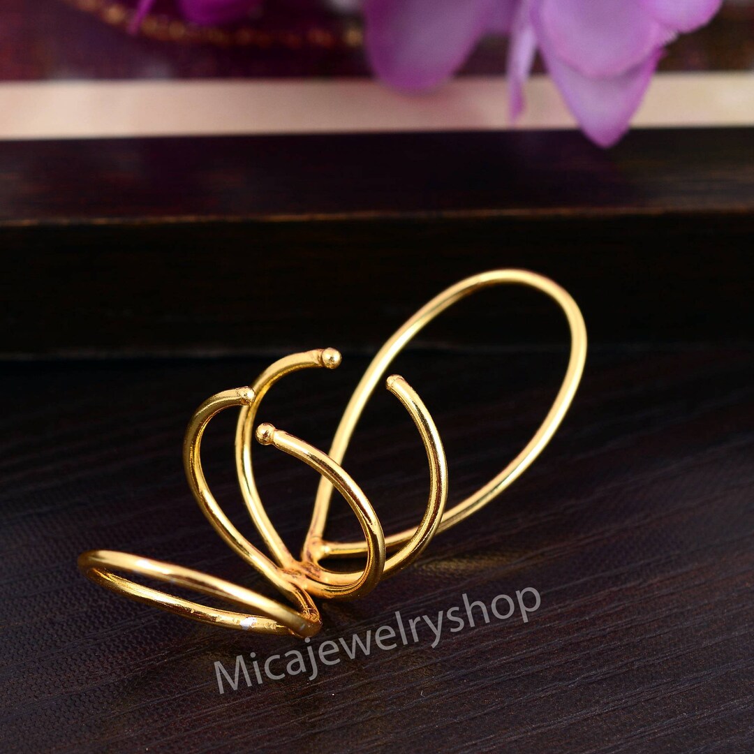 Adjustable Brass Finger Splint Ring, Arthritis EDS Mallet Ring ...