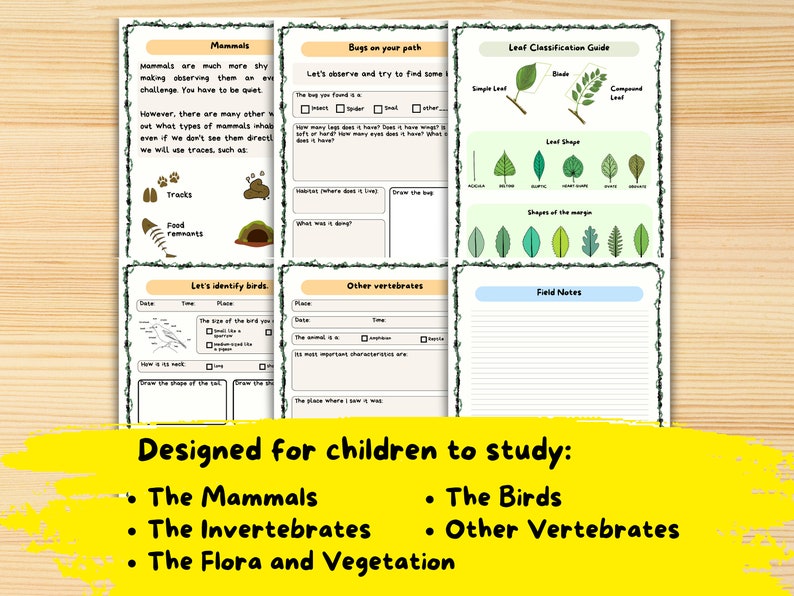Nature Science Journal: Activity Book for Kids Exploring Outdoors ...