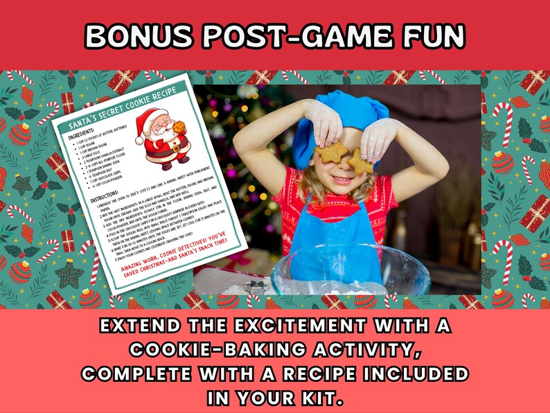 Printable Escape Room for Kids, Christmas Party Games, Holiday Puzzles ...