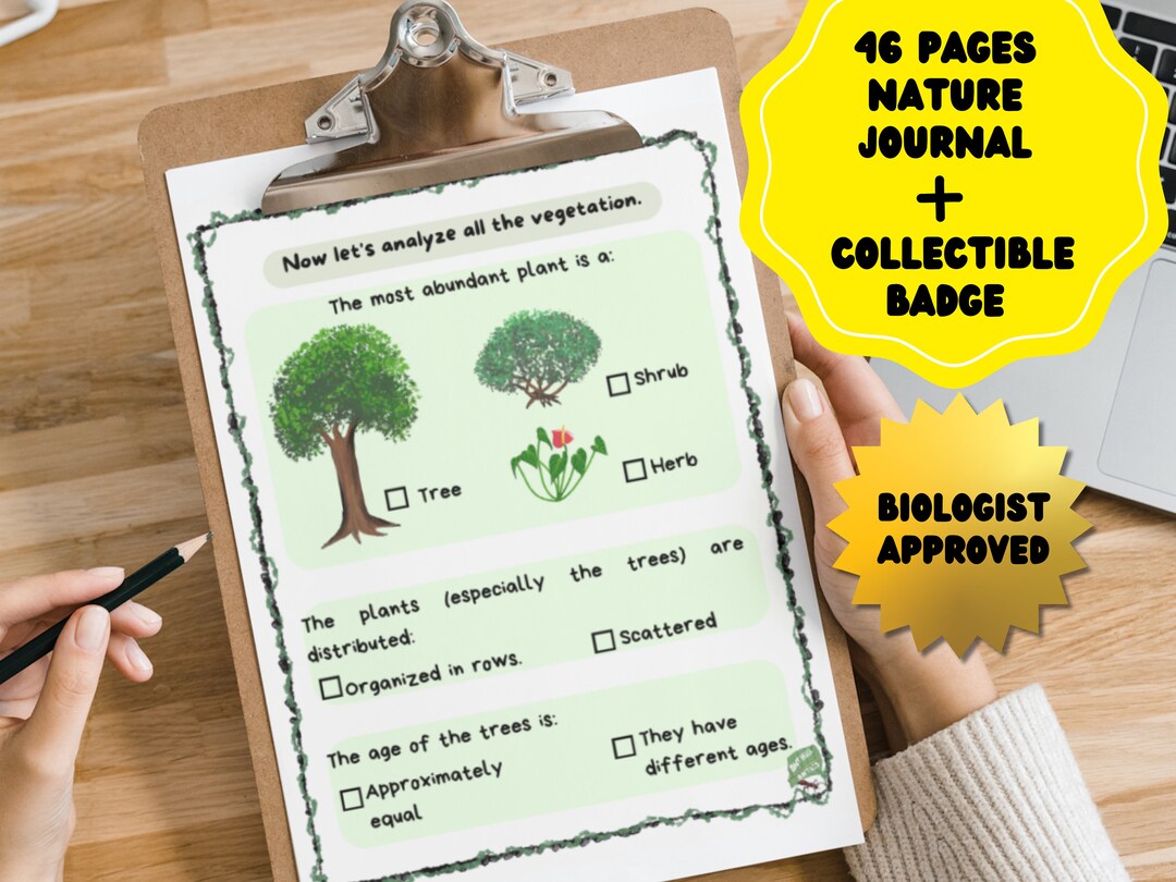 Nature Science Journal: Activity Book for Kids Exploring Outdoors ...