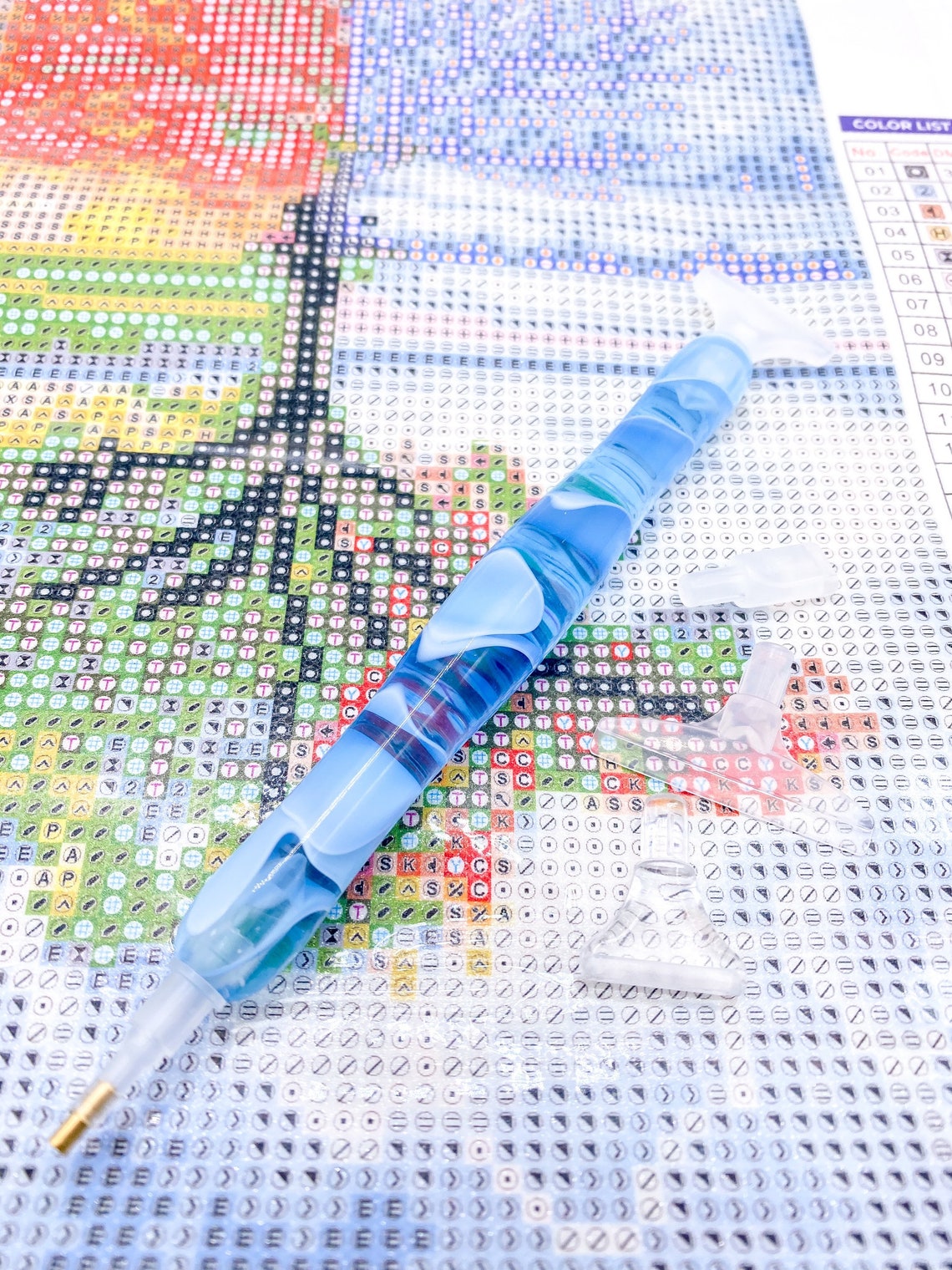 Acrylic Diamond Painting Pen Resin Diamond Painting Pen 5D | Etsy