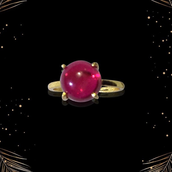 July Birthstone Ring - Etsy