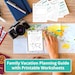 Printable Family Travel Planner: Vacation Planning Guide (65 Pages ...