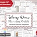 Disney World Planning Guide With Printable Worksheets - Disney Vacation ...
