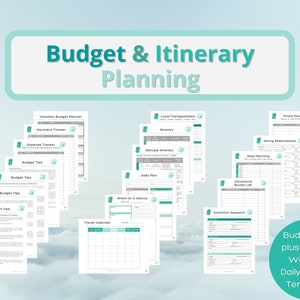Printable Family Travel Planner: Vacation Planning Guide (65 Pages ...