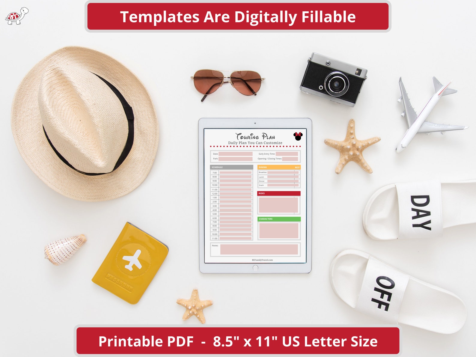 Disney World Planning Guide With Printable Worksheets - Disney Vacation ...