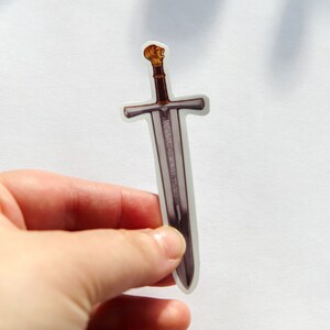 Peter’s Sword Sticker | Narnia Gift | Handmade Stickers - Etsy