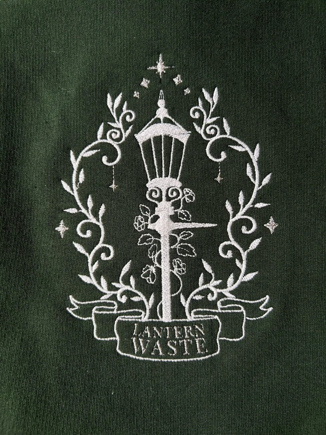 Lantern Waste Crewneck | Embroidery Sweatshirt | Narnia Inspired Jumper ...