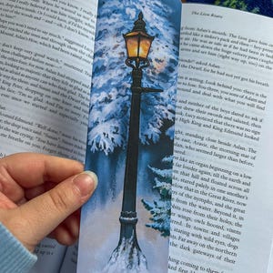 Narnia Snowy Lantern Waste Bookmark | Handmade Bookmarks | Narnia Gift ...