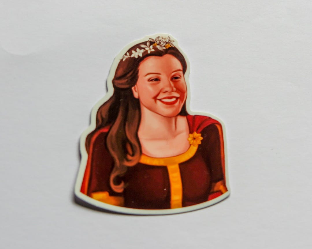 Lucy the Valiant Sticker | Narnia Gift | Handmade Stickers - Etsy
