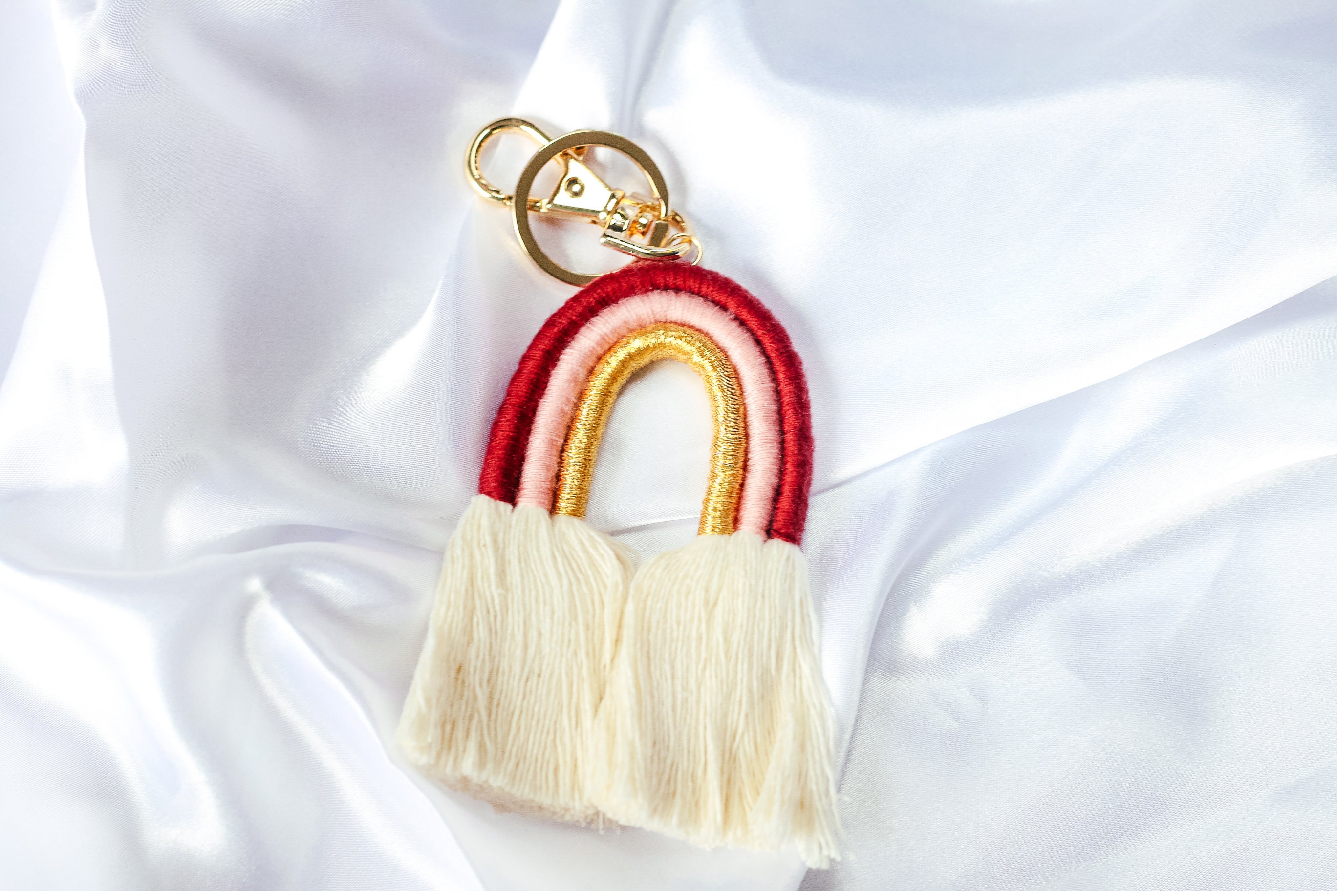 Llavero Arco Iris de Oro Llavero Arco Iris Llavero Arco Iris - Etsy España