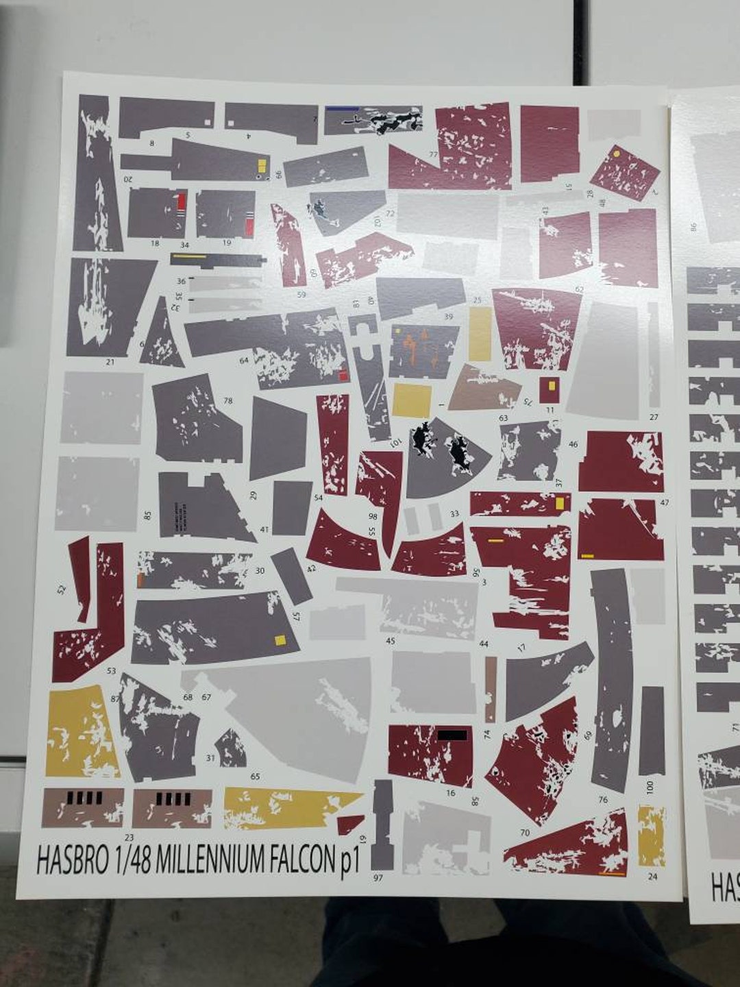 1/48 Deluxe Millennium Falcon Decals - Etsy