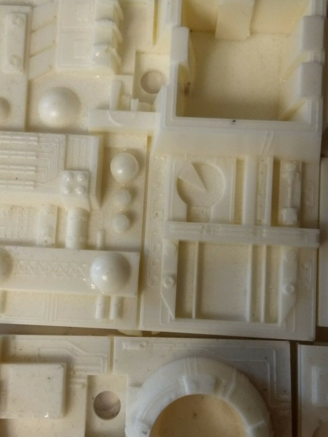30 Piece 1/72 Resin Death Star Wars Tiles for Bandai and Fine Molds ...