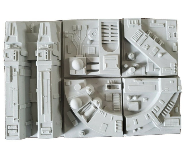 1/24 Studio Scale Resin Star Wars Death Star Tile for Bandai, Amt,mpc ...