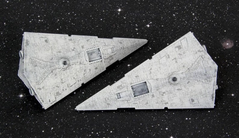 Star Wars Bandai 1/14000 Star Destroyer Decal Isd Vehicle 001 - Etsy