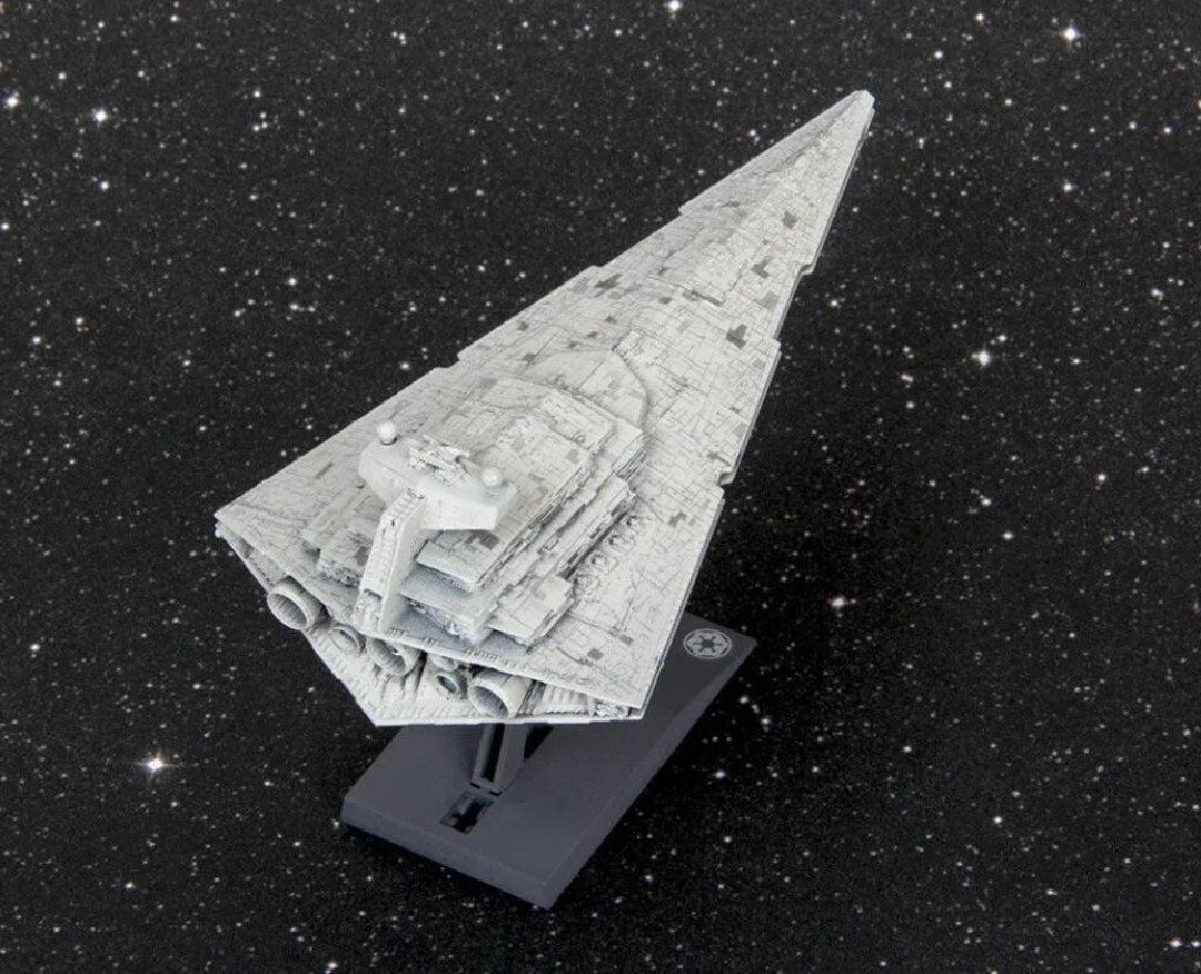 Star Wars Bandai 1/14000 Star Destroyer Decal Isd Vehicle 001 Cosmos ...