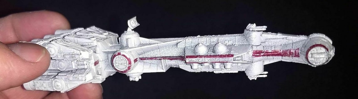 Star Wars Decals Bandai 1/1000 Blockade Runner - Red Vehicle Model 014 ...