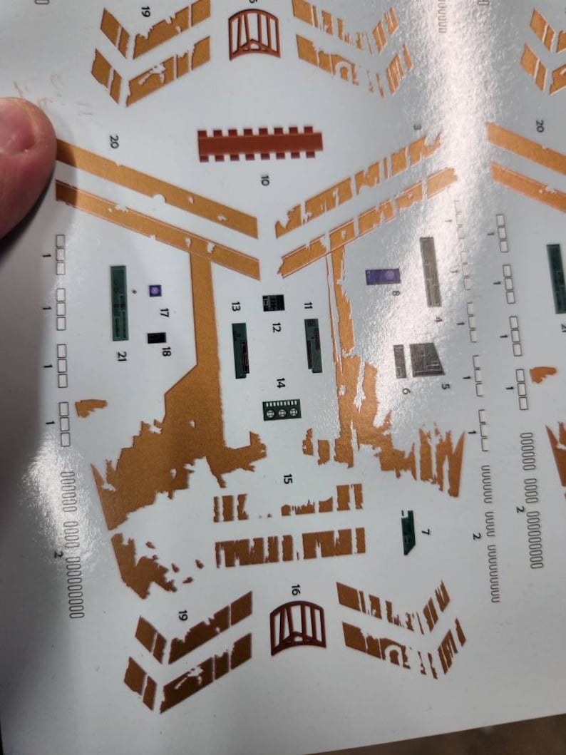 1/72 Scale Revell Razor Crest Decals Waterslide Mandalorian - Etsy