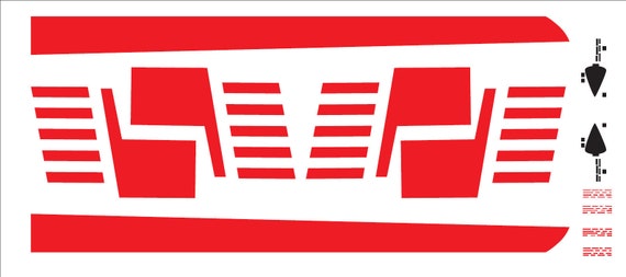 1/42 1/43 1/48 scale MPC AMT Ertl X wing waterslide decals | Etsy