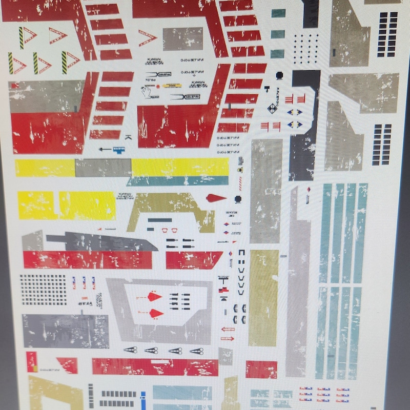 X Wing Model Decals - Etsy