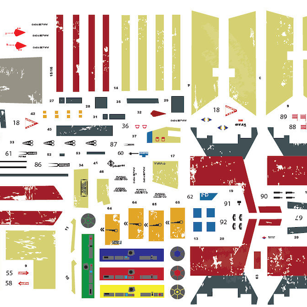 X Wing Miniatures Decals - Etsy