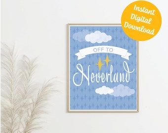 Off to Neverland - Etsy