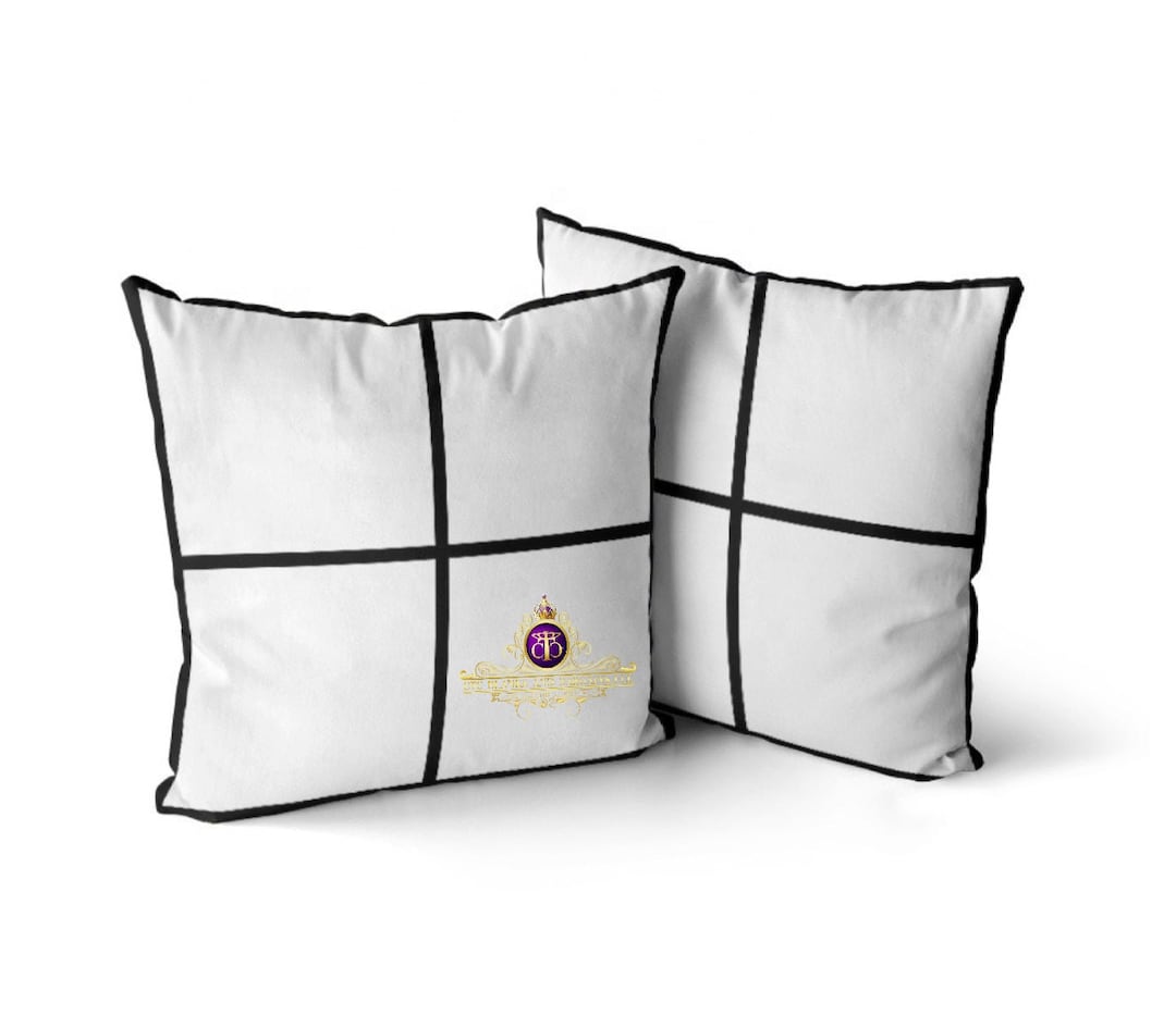 Sublimation Blank, 4 Panel Photo Throw Pillowcase, Sublimation satin ...