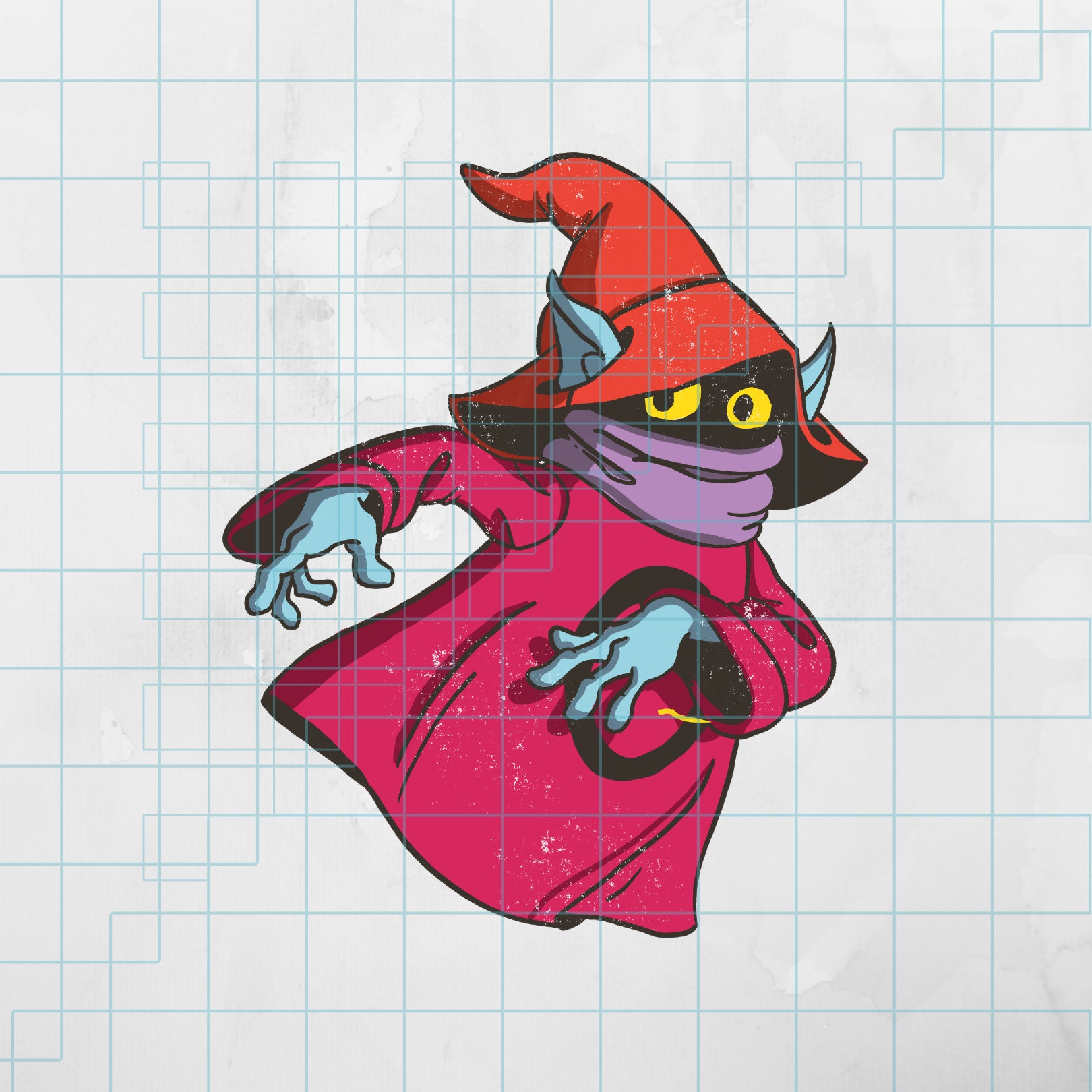 Drawing & Illustration Art & Collectibles Instant download he-man ...