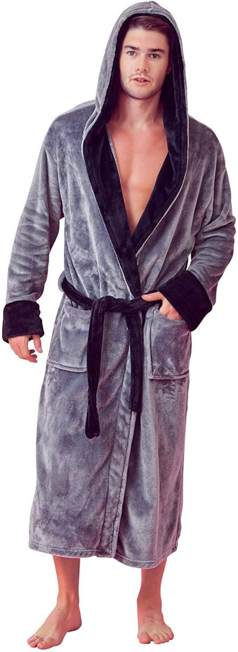 Island Luxe LUXURY Personalized Men's Holiday Gift Robe, Custom Gift ...