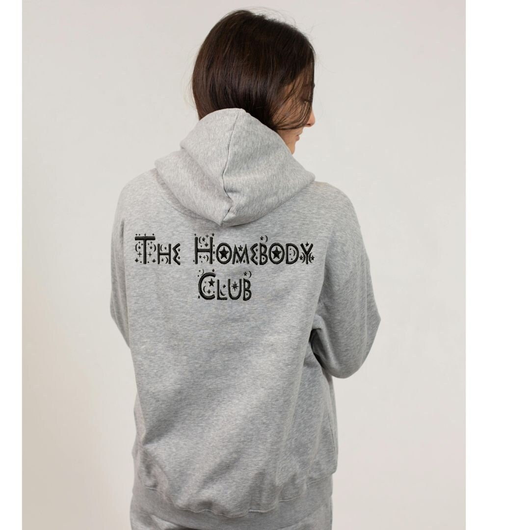 THE HOMEBODY CLUB Hoodie Always Cold Hoodie, Funny Cold Hoodie, Winter ...