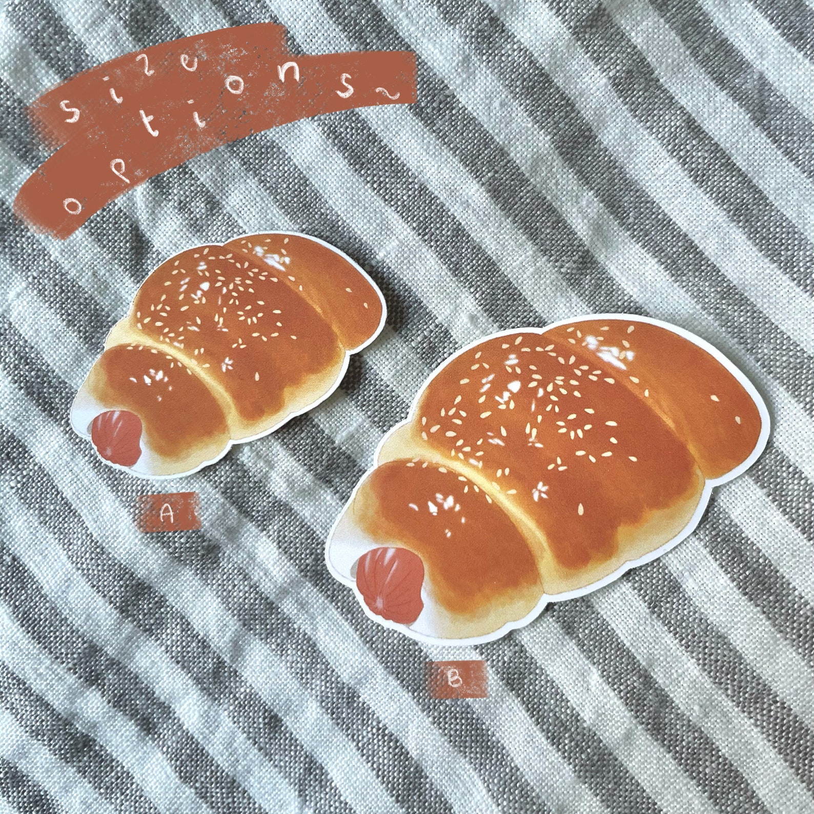 Chinese Hot Dog Bun Sticker | Bullet Journal Stickers, Kawaii ...