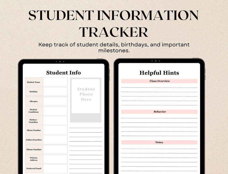 Printable Teacher Planner Digital Lesson Plan and Weekly Organizer ...