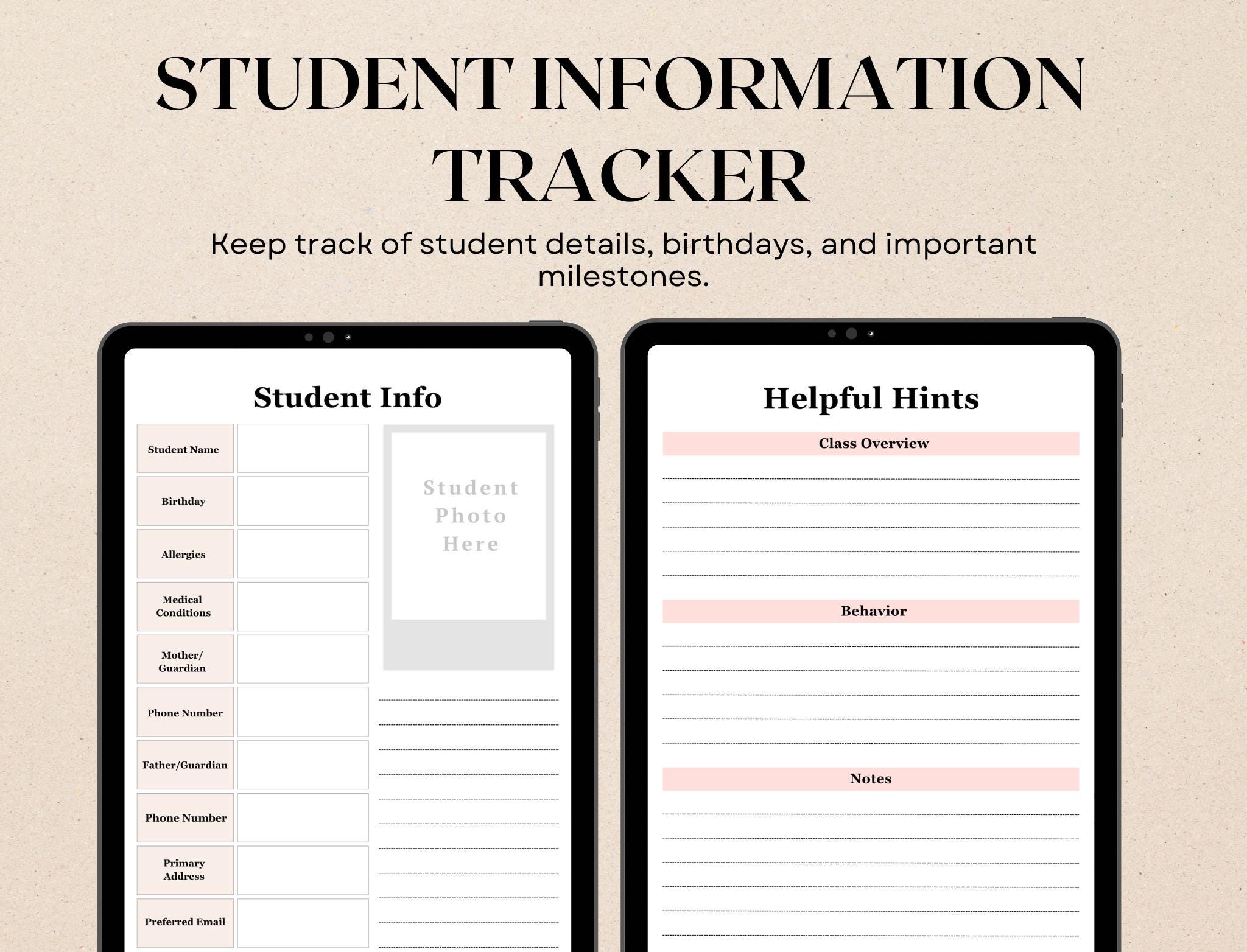 Printable Teacher Planner | Digital Lesson Plan and Weekly Organizer ...