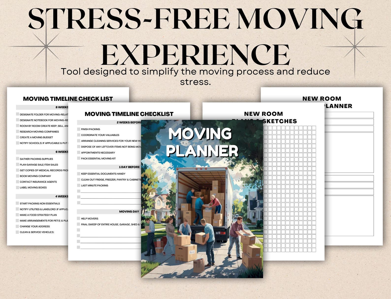 Comprehensive Moving Planner, Moving Guide and Budget Tracker ...