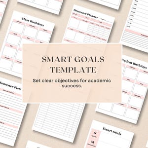 Printable Teacher Planner | Digital Lesson Plan and Weekly Organizer ...