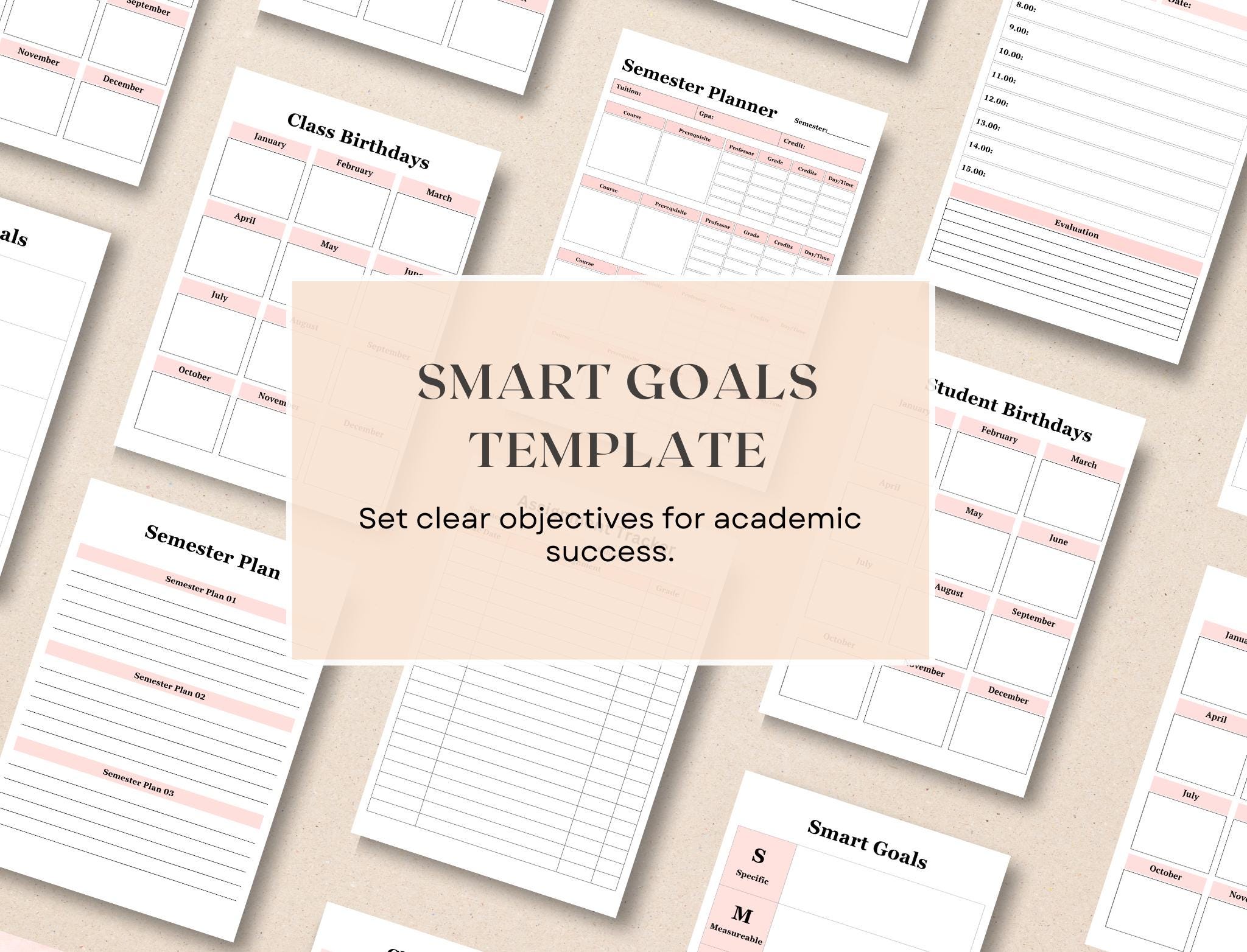 Printable Teacher Planner | Digital Lesson Plan and Weekly Organizer ...