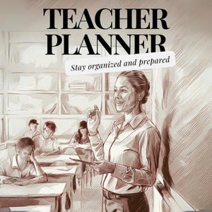 Printable Teacher Planner | Digital Lesson Plan and Weekly Organizer ...