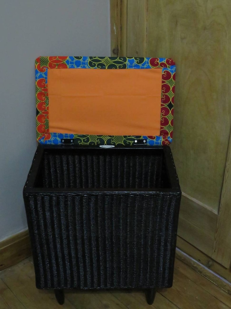 African Print Lloyd Loom Storage - Etsy UK