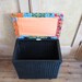 African Print Lloyd Loom Storage - Etsy UK