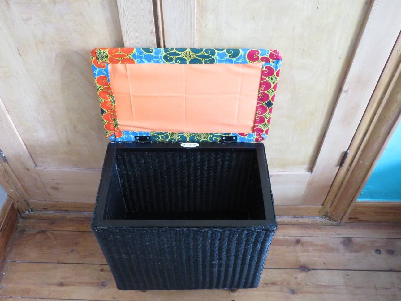 African Print Lloyd Loom Storage - Etsy UK