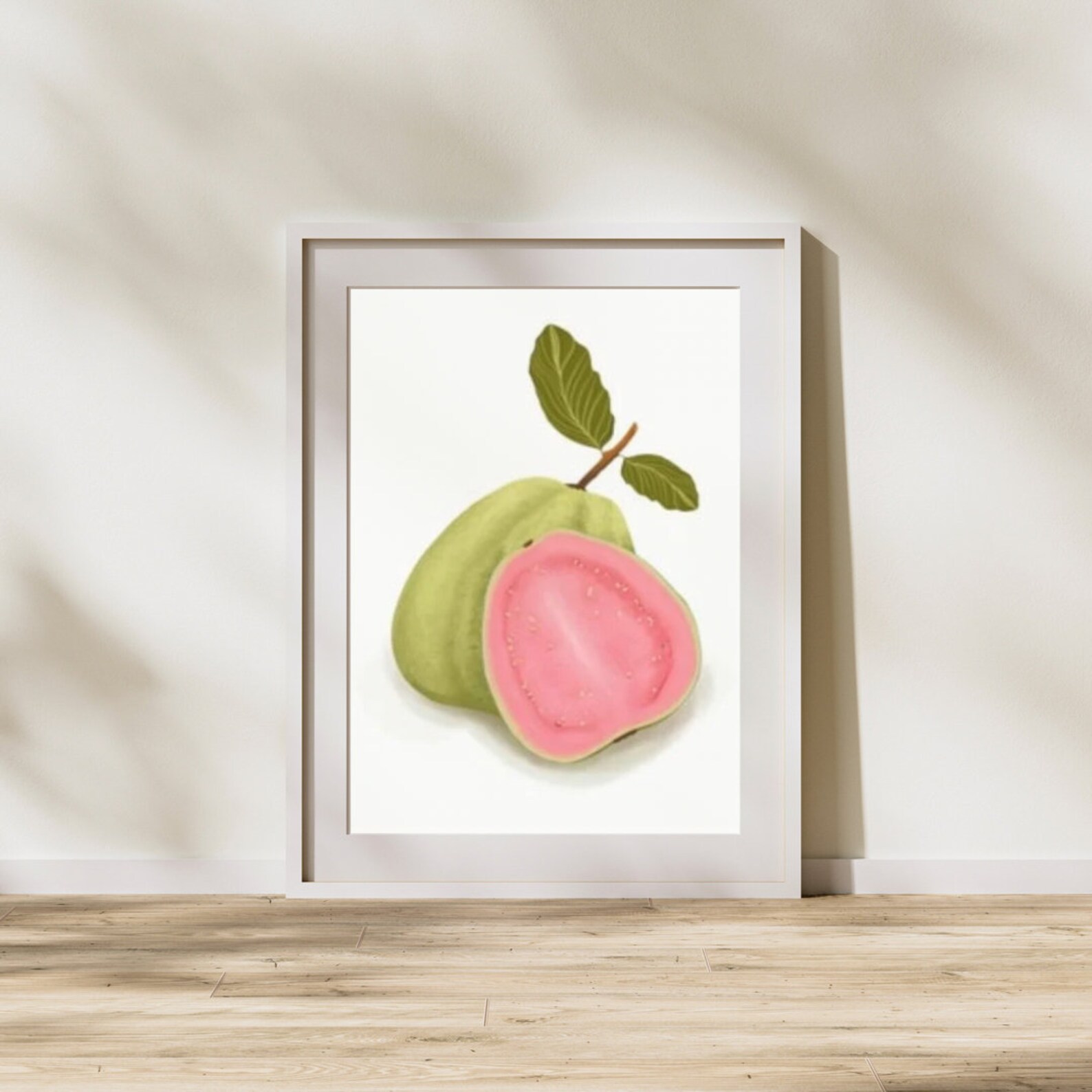 Guava Tropical Fruit/ Wall Art/ Print/decor/poster/ Fruit Art - Etsy