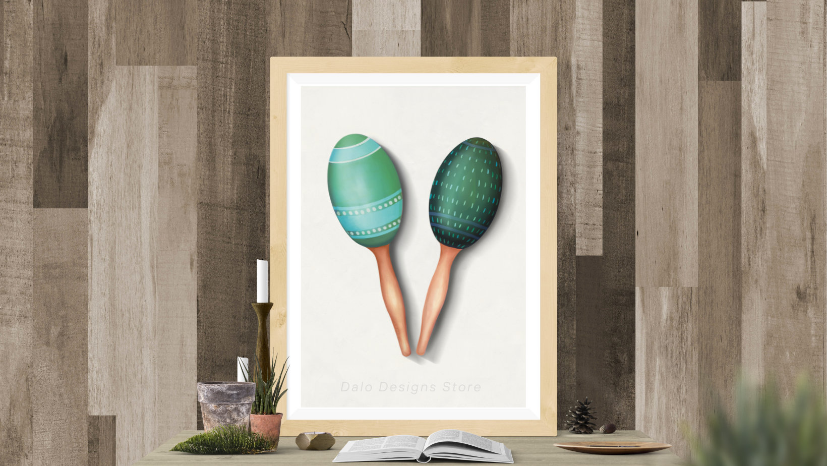 Maracas Poster/ Instrument/puerto Rico - Etsy