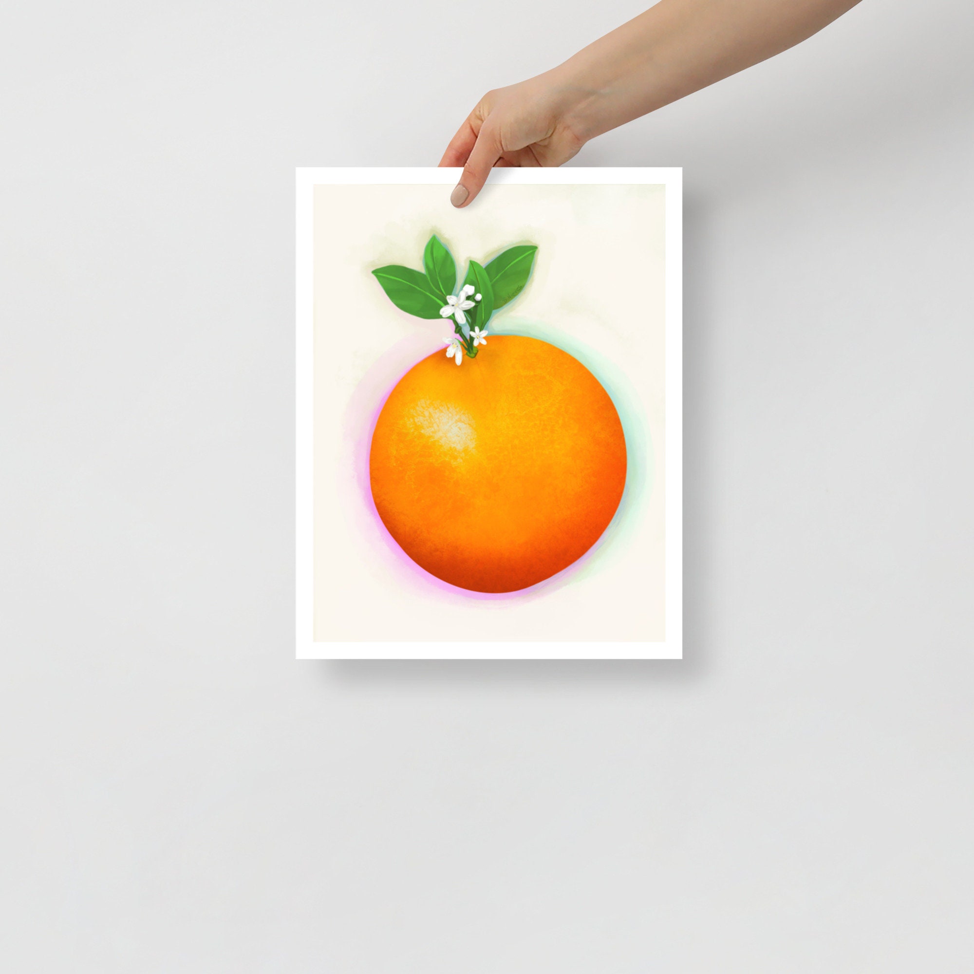 Orange Poster/fruit/citrus Wall Art - Etsy
