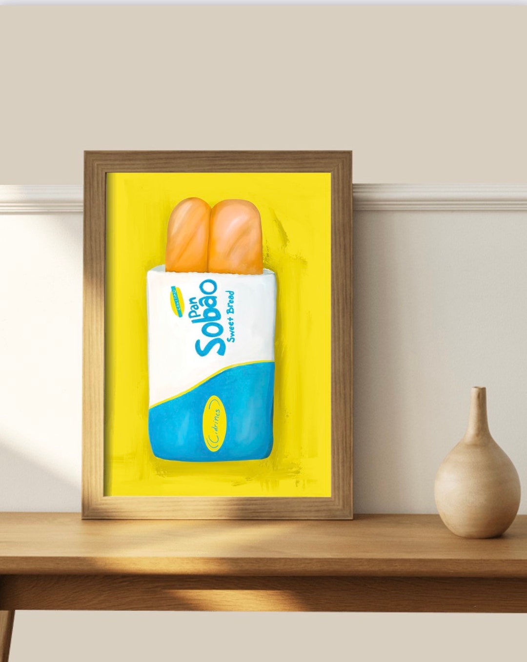 Pan Sobao Poster: Puerto Rican Sweet Bread Art Print - Etsy