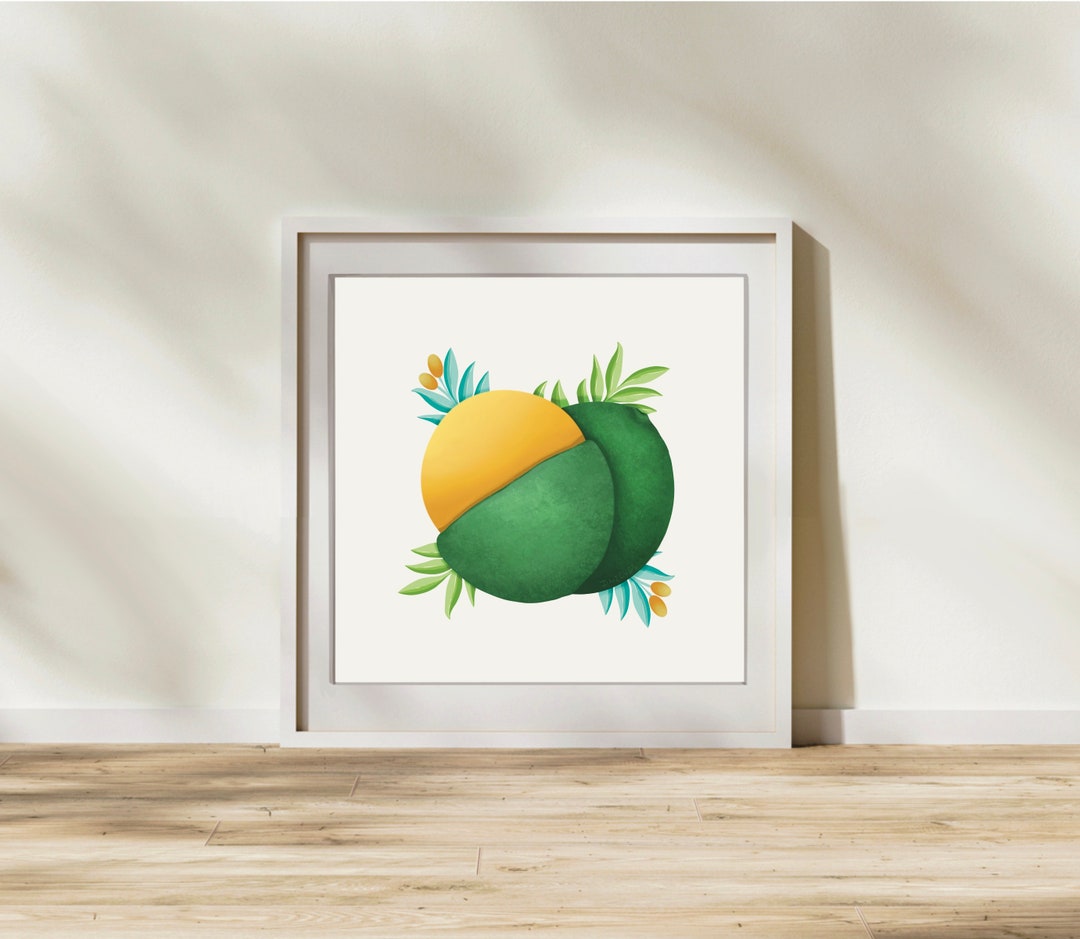 Quenepas Poster/ Guinep/ Botanical Art/ Caribbean Fruit/ Mamoncillo - Etsy